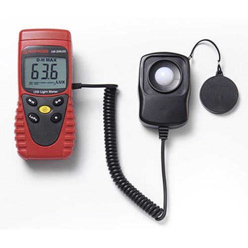 Como se mide la luz con un luxómetro digital